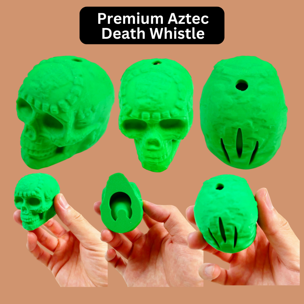 Premium Aztec Death Whistle Original Scream Loud Sound Big size Death ...