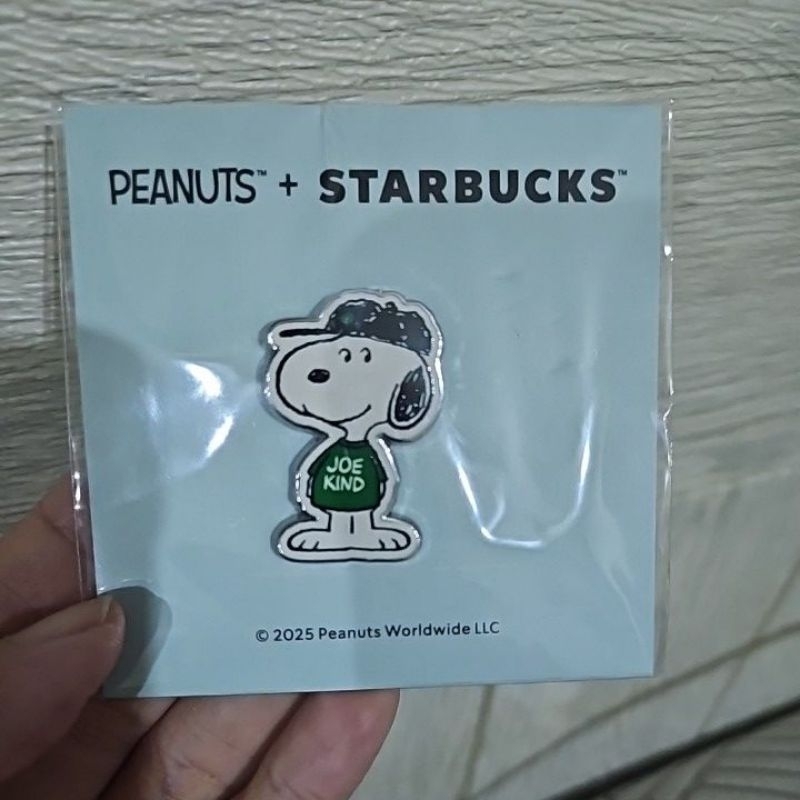 SNOOPY PEANUTS PIN X STARBUCKS LIMITED EDITION / JOE KIND / PEANUT ...