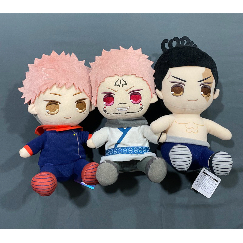 OFFICIAL PLUSH plushie Jujutsu Kaisen doll JJK Kyurumaru Yuji Sukuna ...