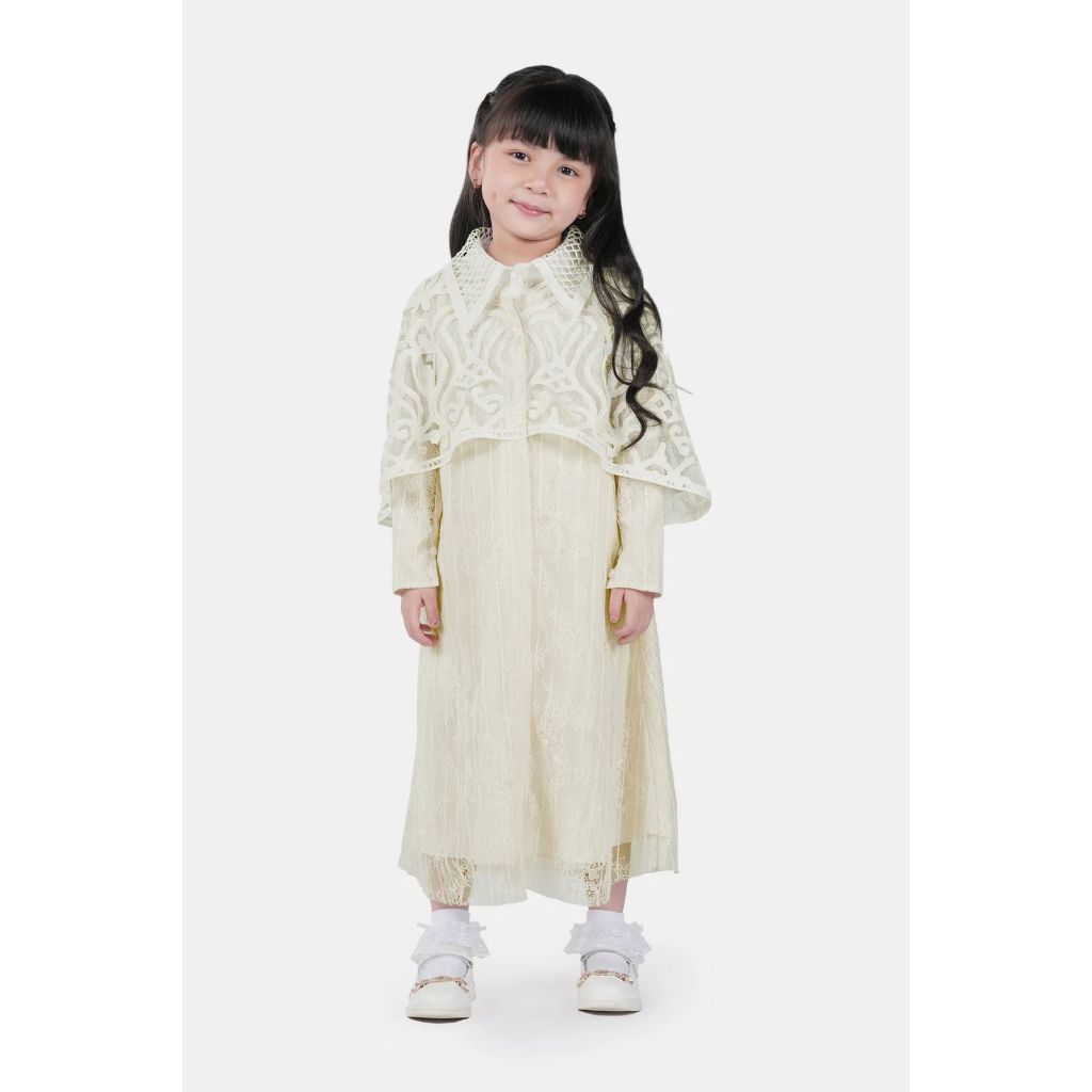 READY CAN BE INSTANT!! Ethereal Kids Cape Dress Needle Thread - Cream ...