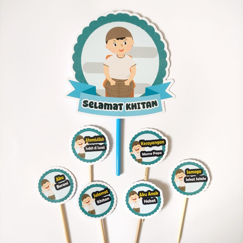 Circumcision TOPPER (LA-001) / Circumcision CAKE TOPPER / Circumcision ...