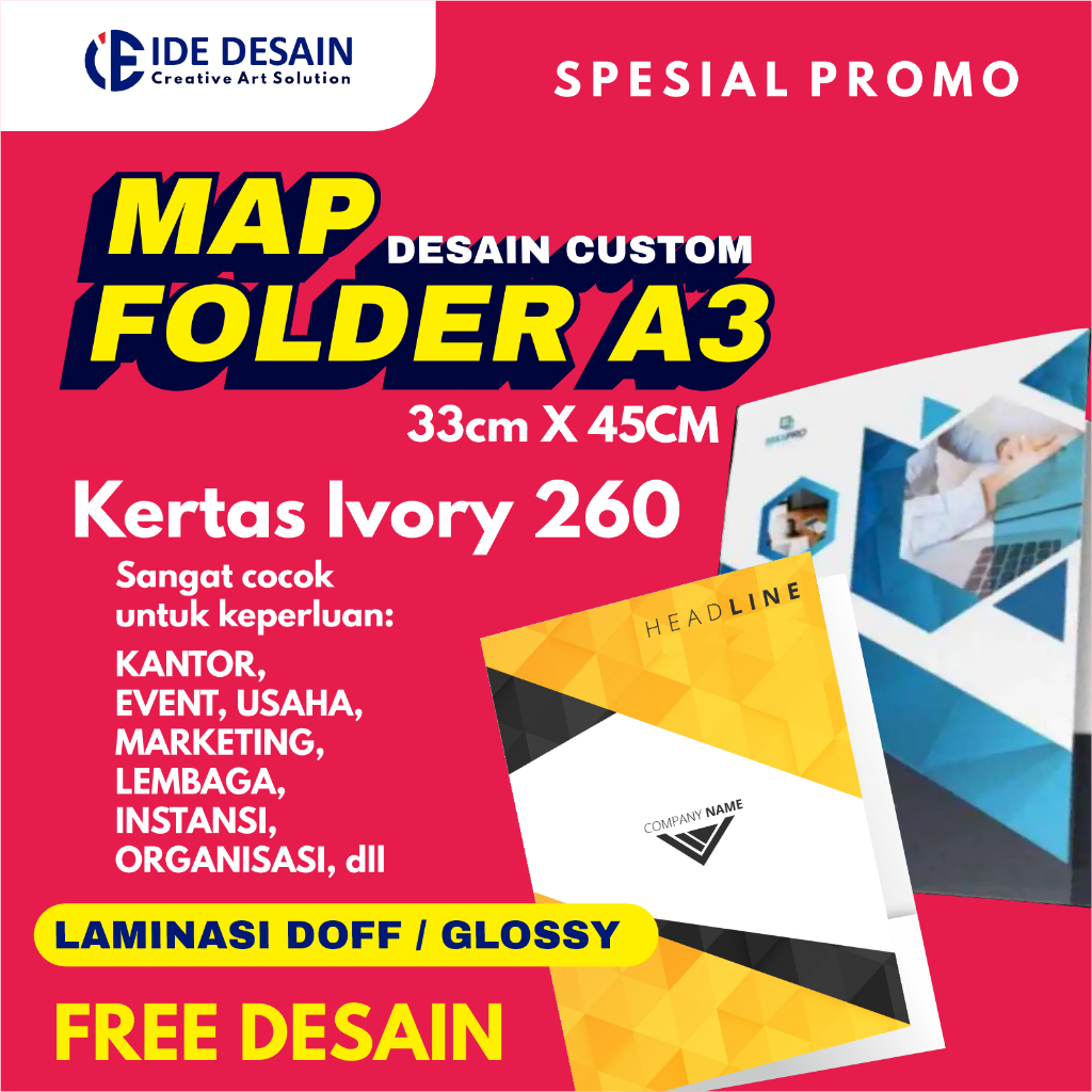 A3 FOLDER MAP, FULL COLOR, THICK, LARGE MAP, GLOSSY AND DOFF ...