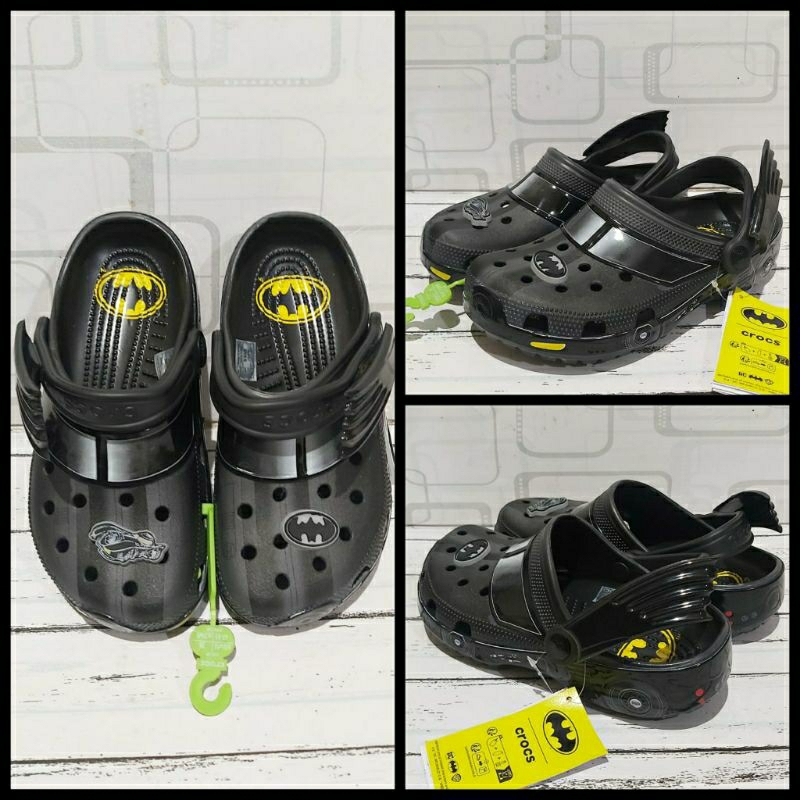 CROCS BATMAN MAN CLOG MEN'S SANDALS | Shopee Malaysia