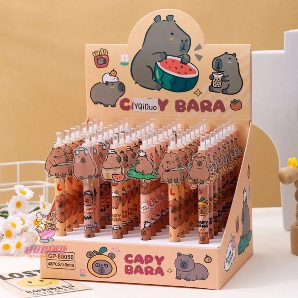 CAPYBARA GEL PEN / CAPYBARA PEN / CAPYBARA CUTE JUMBO ACCESSORIES ...