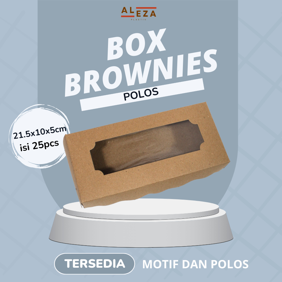 Brownie Box 21x10x5/Brownies Box/Bolen Box/Brownies Box 21x10x5 ...