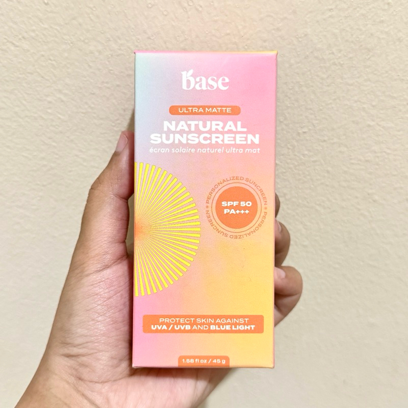 Base Ultra Matte Natural Sunscreen SPF 50++++ 45g | Shopee Malaysia