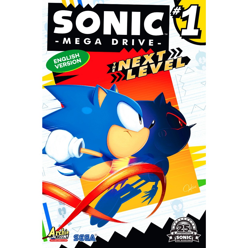 Sonic Mega Drive Comic - The Next Level - Vol.1 (English) | Shopee Malaysia