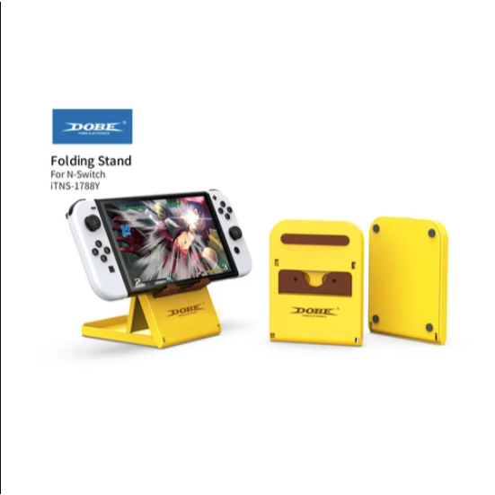 DOBE Nintendo Switch Folding Stand Playstand V1 V2 OLED Lite YELLOW ...
