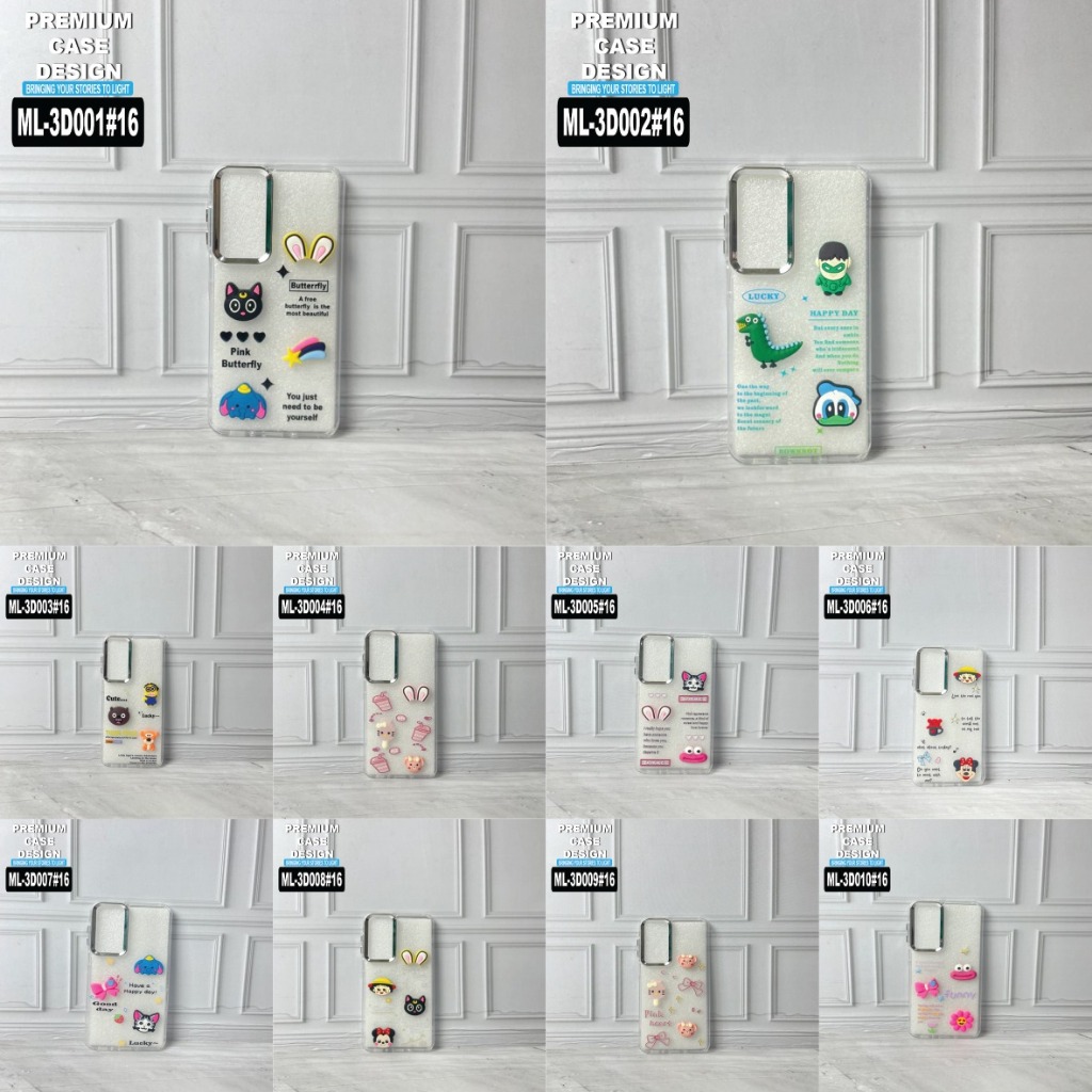 ML CODE MOTIF CASE 3D001 - 3D010 IPHONE 12 PRO/ 12 PRO MAX/ 13/ 13 PRO ...