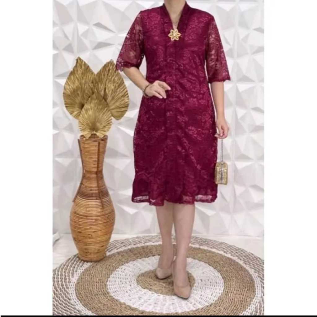 Ogeklana_Kebaya Kartini / Kebaya Modren / Kebaya Party / Dress / Mini ...