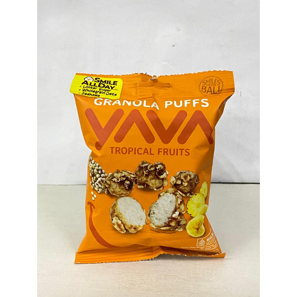 YAVA GRANOLA PUFFS TROPICAL FRUITS 35G | Shopee Malaysia
