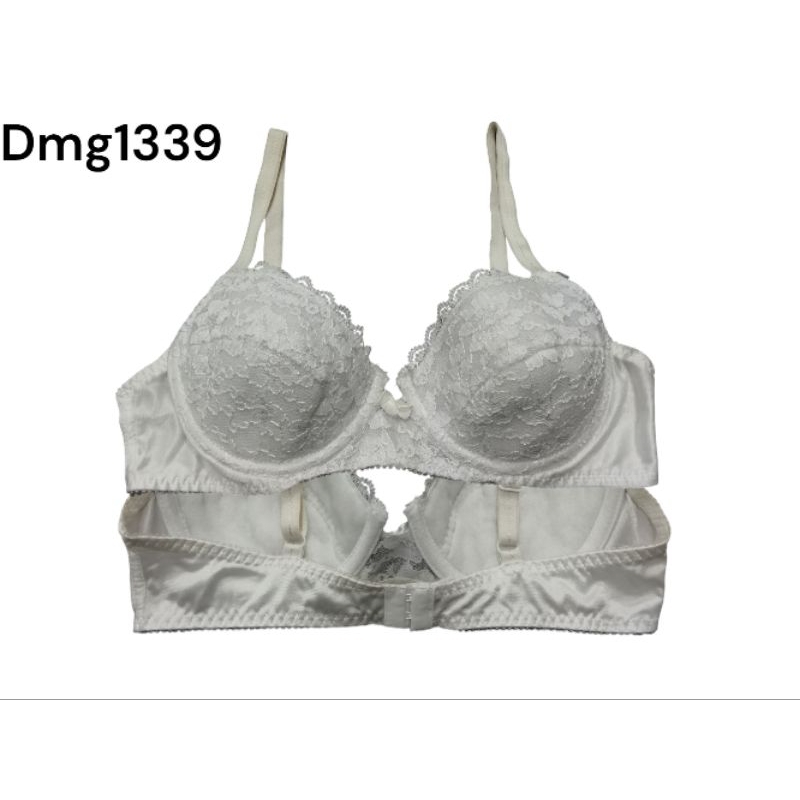 E Dmg1339 branded bra, wired foam bra, Riject size 34B bra | Shopee ...