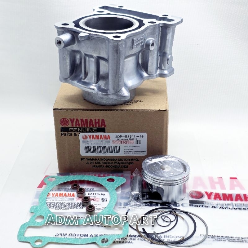 LOKAL SEHER BLOCK SET 2DP YAMAHA NMAX 155 OLD N MAX 155 NEW - AEROX 155 ...