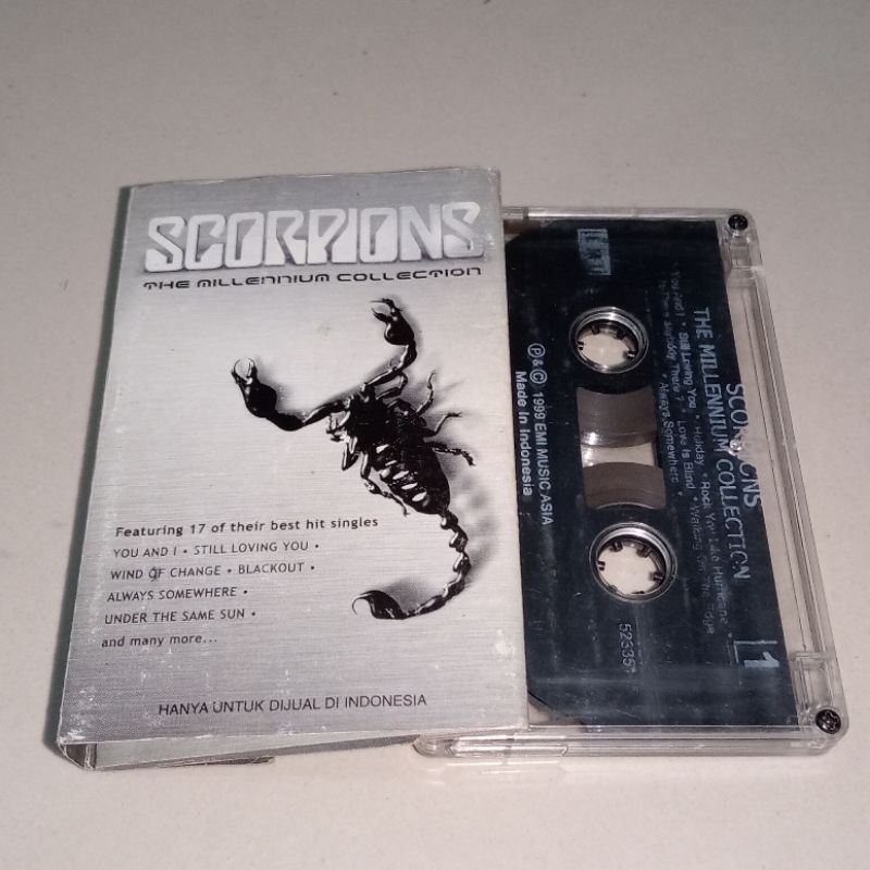 Scorpions Cassette - The Millennium Collection | Shopee Malaysia
