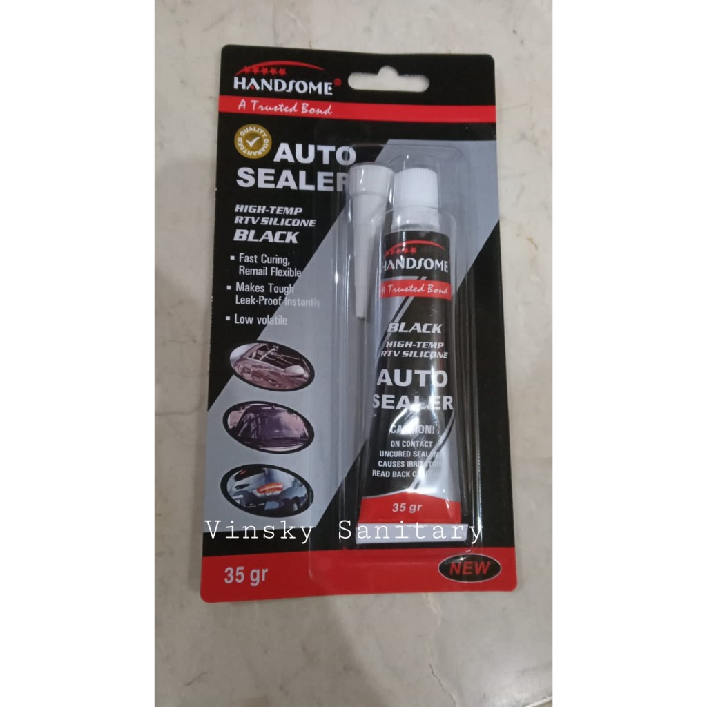 CARGO Black AUTO SEALER Glue 35 GRAM / Black SILICON Glue / SMALL car ...