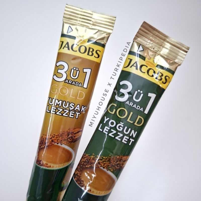 Jacobs Premium Instant Coffee Sachet Original Turkish Coffee ...