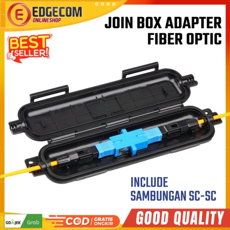 Join box SC mini closure fiber optic Adapter for FTTH outdoor ...