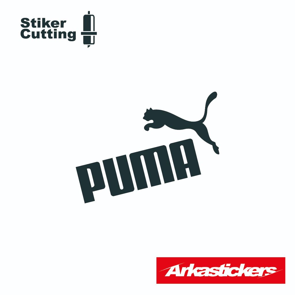 CAHAYA PUMA Cutting Sticker for Motorcycles, Cars, Helmets, etc. can be ...