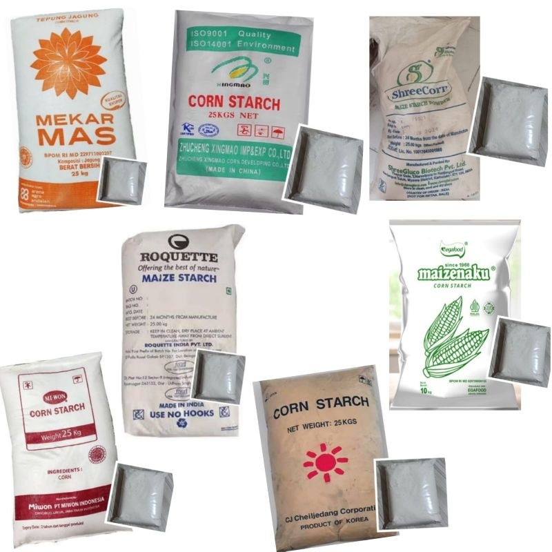 REPACK: 250GR MAIZENA FLOUR (SHAKE MAS/ ROQUETTE/ DONGBANG/ INDIA ...
