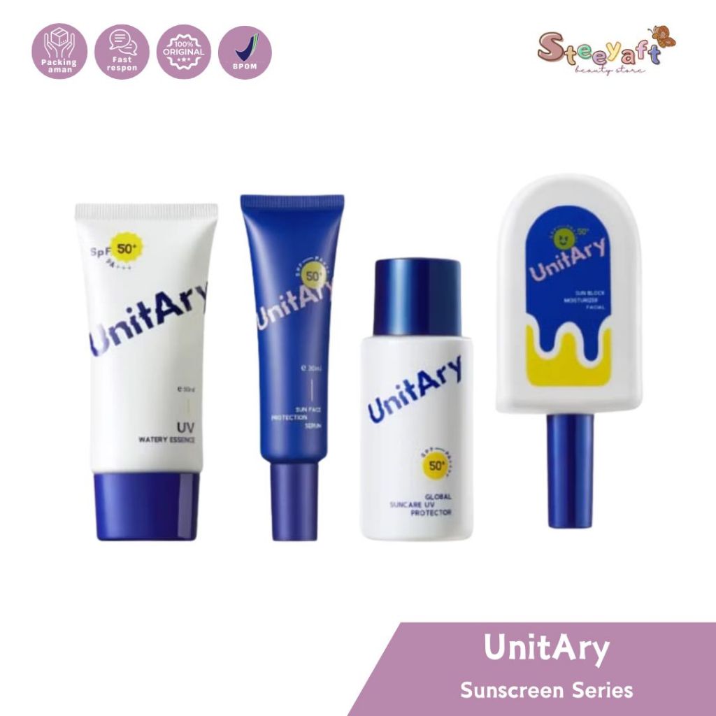 UNITARY Sunscreen Series SPF 50+ PA++++ Suncare UV Watery Essence Sun ...