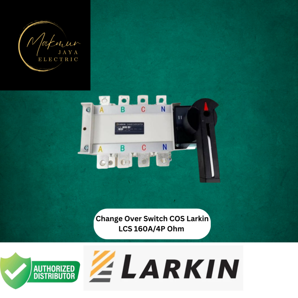 Larkin Change Over Switch COS LCS 160A/4P Ohm | Change Over Switch ...