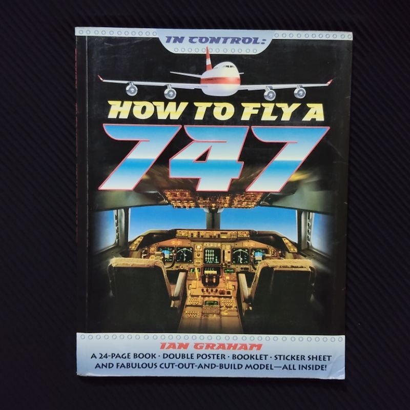 Original Book • How To Fly A Boeing 747 - The Pilot's Handbook | Shopee ...