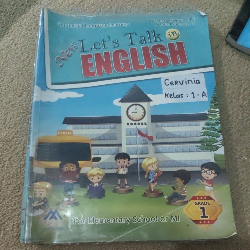 Grade 1 elementary school English textbook | Shopee Malaysia