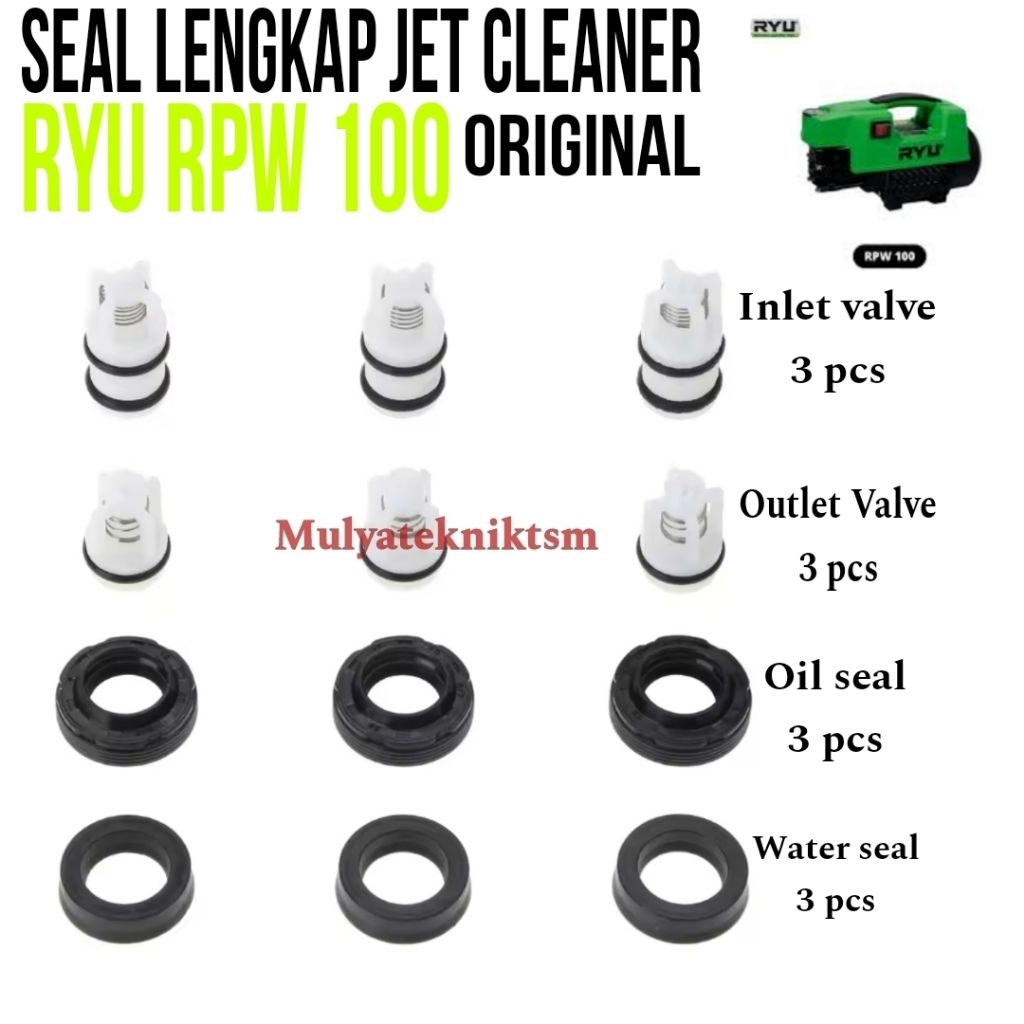 Water seal jet cleaner RPW ryu 100 oil seal jet cleaner RPW ryu 100 ...
