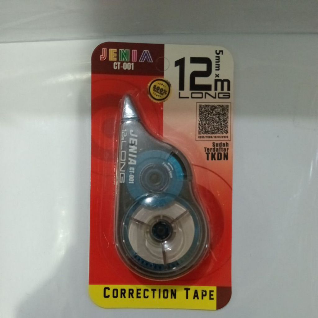 Typex paper JENIA CT-001 5mm×12m / unit | Shopee Malaysia