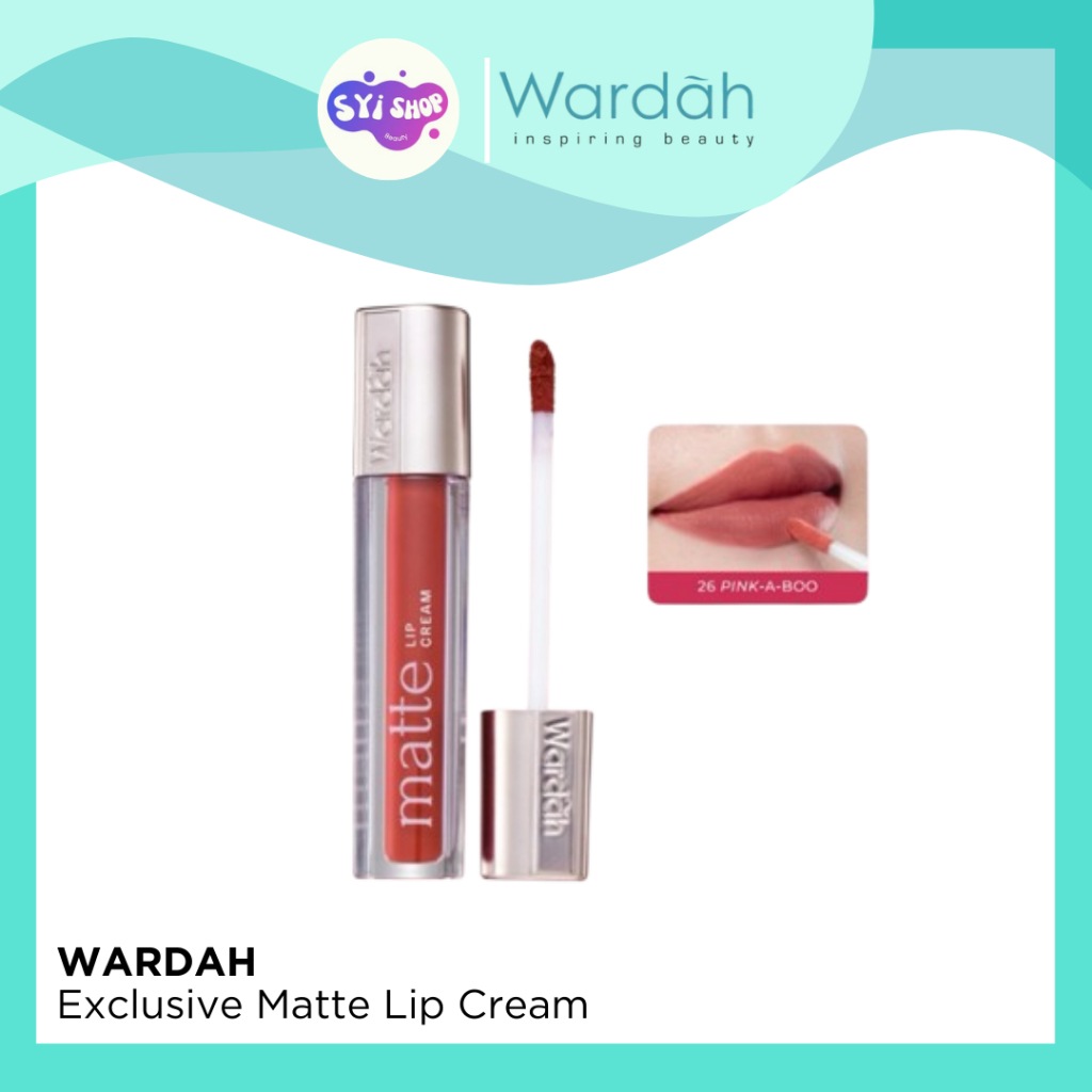 Exclusive Matte Lip CreamWARDAH | Long-Lasting & Soft Matte Lipstick on ...