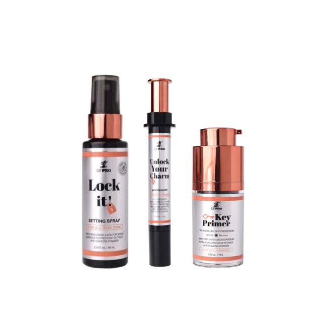 LT Pro Lock & Key Series - Lock it Setting Spray - Key Primer - Unlock ...