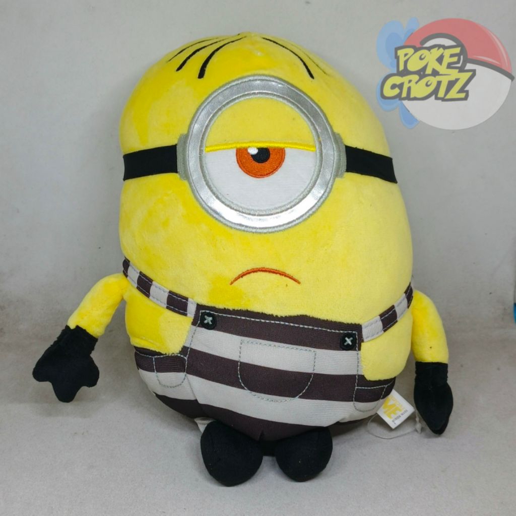 Original Despicable Me Minion Prison Stuart Doll plush 27cm | Shopee ...