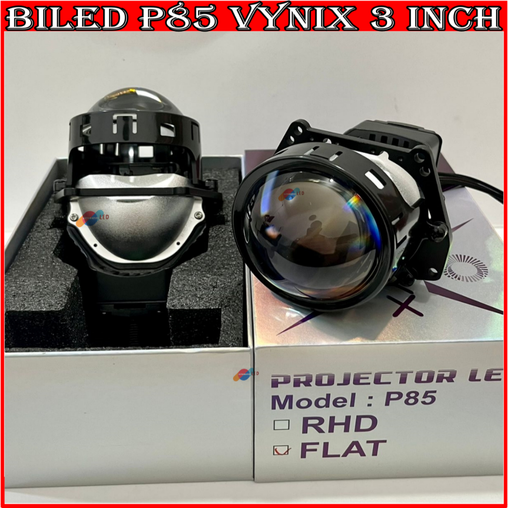 ORIGINAL BILED PROJETOR VINYX P85 3 INCH 70 WATT COMPLETE PACKAGE VINYX ...