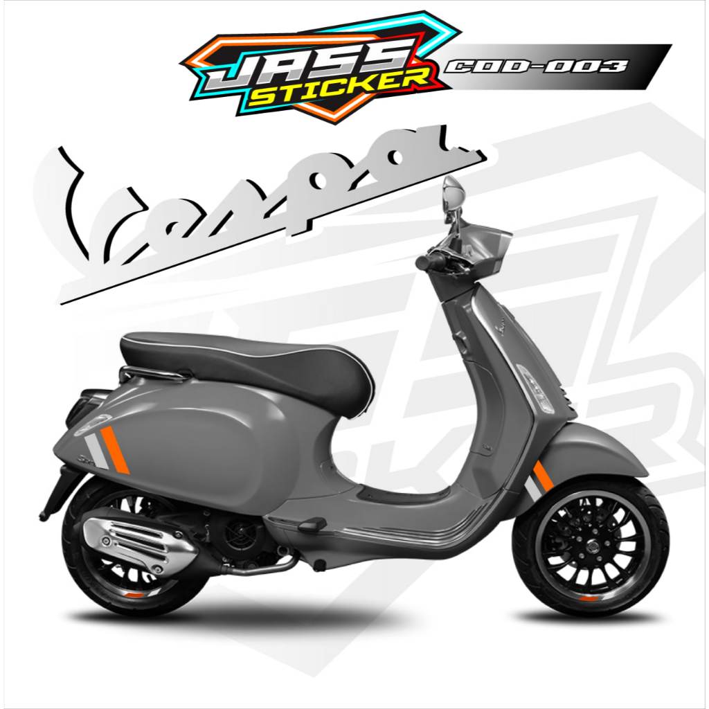 METIC VESPA STRIPING / VESPA SPINT STICKERS / VESPA STICKERS | Shopee ...