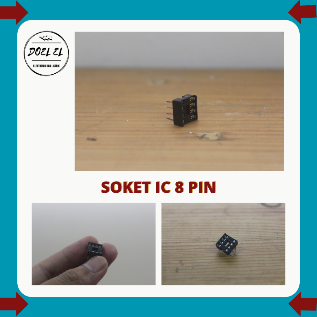 8 PIN IC SOCKET | 8 PIN IC STAND | Shopee Malaysia