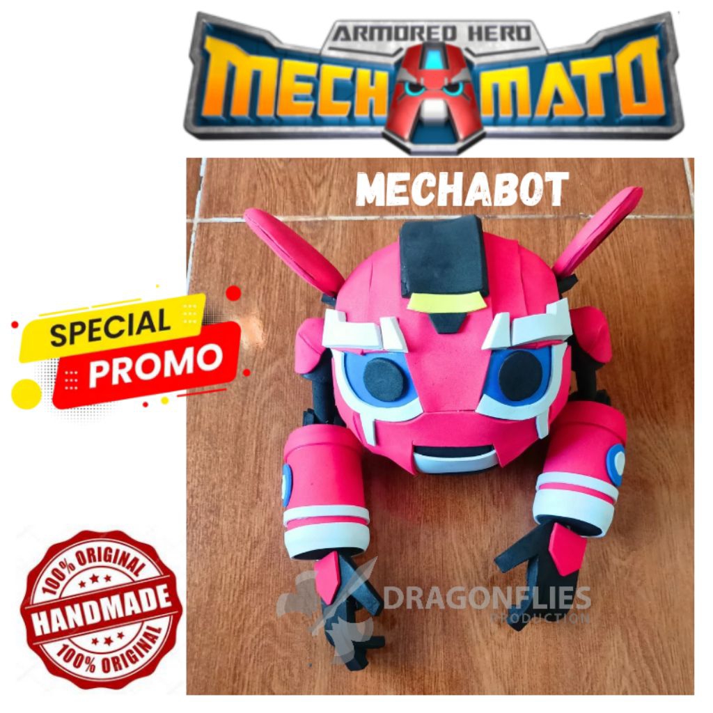 Handmade Foam Mechabot Mechamato Toy – Boys Cosplay – Light & Safe for ...