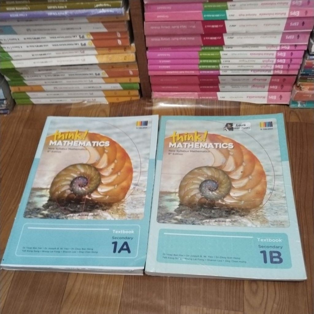 Think Mathematics Textbook Secondary 1A 1B | Shopee Malaysia