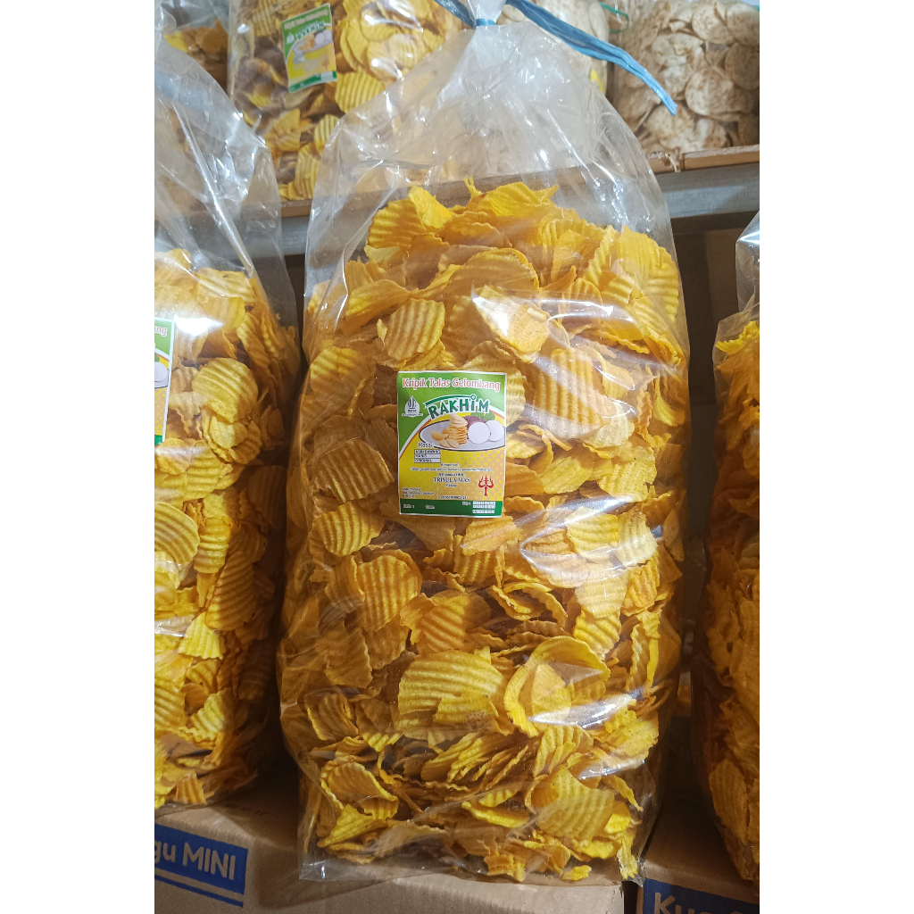 Wave Taro Chips 1kg Crispy Savory Salted Taro Chips Thick Crispy Wave ...