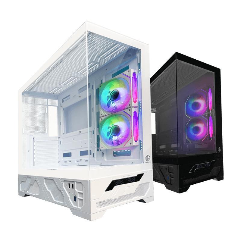 CUBE GAMING SLAN ATX PC Case - Black | Shopee Malaysia
