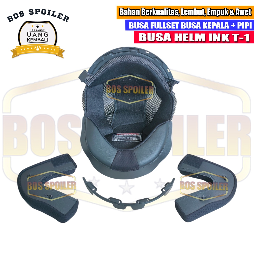 INK T1 Helmet Foam Fullset SML Cheek Cheek Cheek Half Face Custom ...