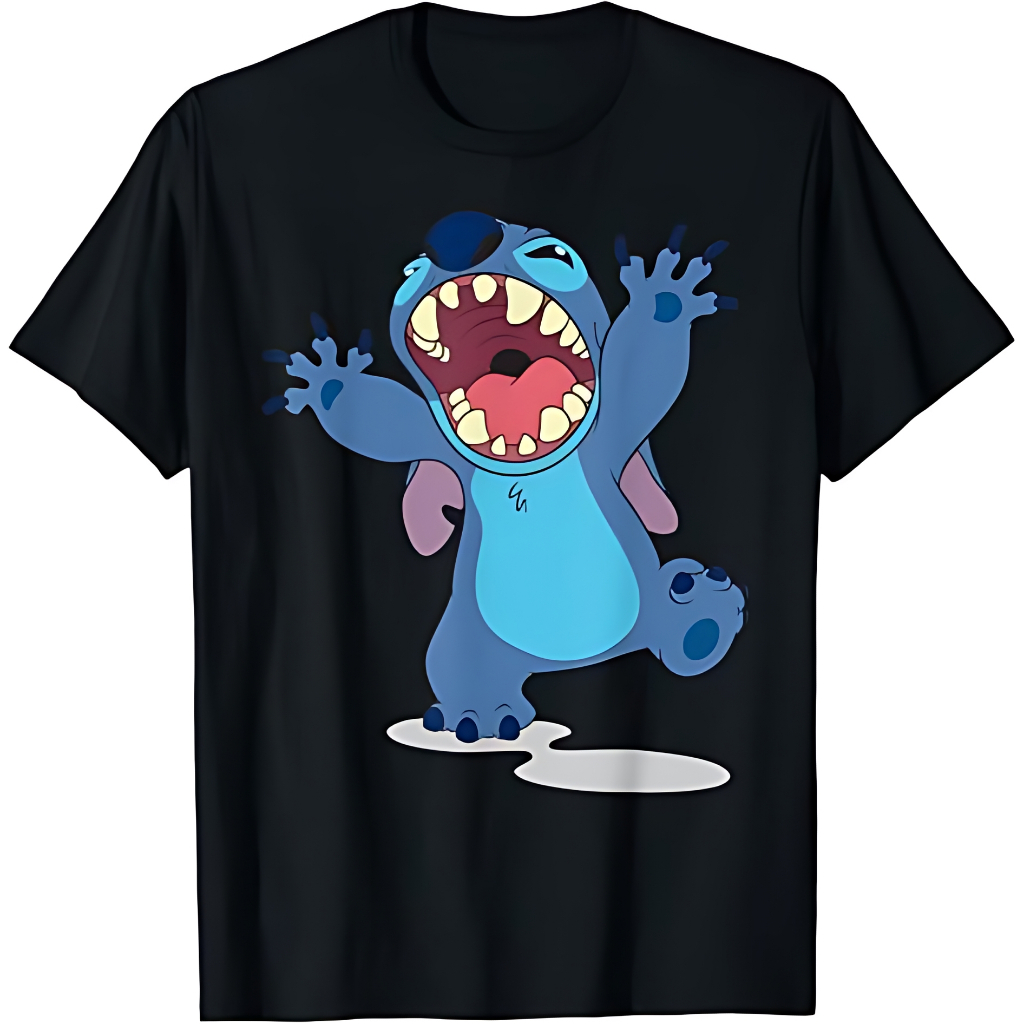 Lilo & Stitch - Growl T-Shirt | Shopee Malaysia