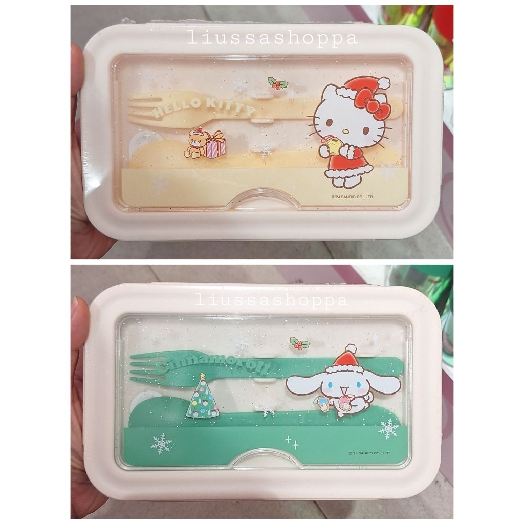 Miniso Bento Box - Sanrio Characters Christmas Collection Bento Box ...