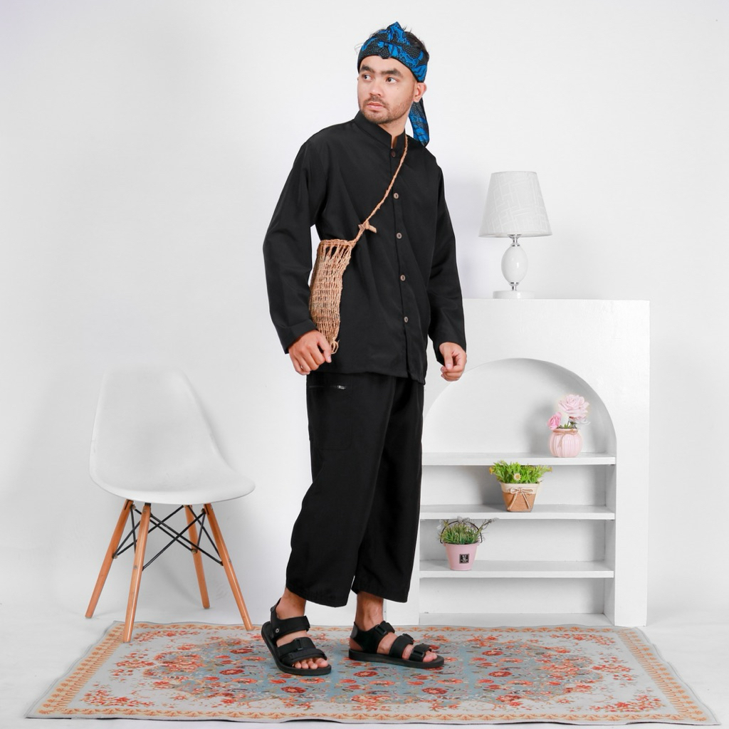 PAPY.KIDS-FULLSET Adult Baduy Traditional Clothes / Traditional ...