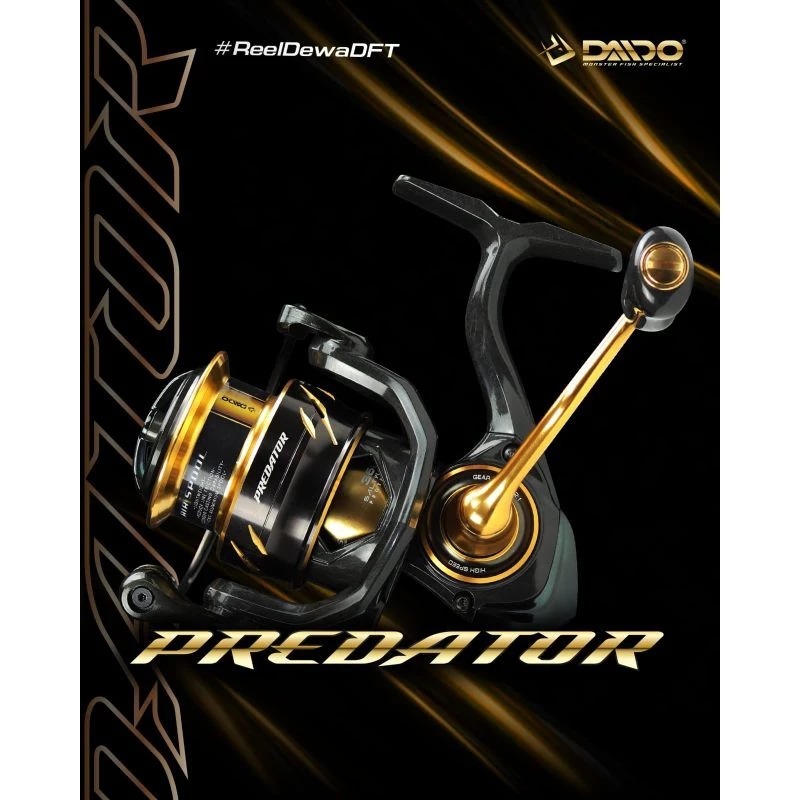 DAIDO PREDATOR REEL DURALIUM REELDEWADFT 3000 HS SW | Shopee Malaysia