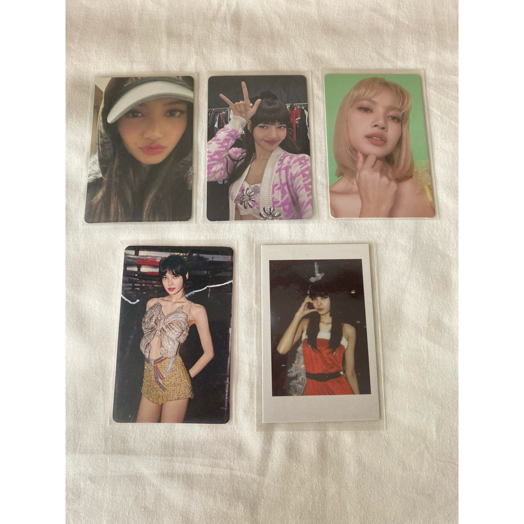 Lisa photocard Blackpink 0327 vol 4 | Shopee Malaysia