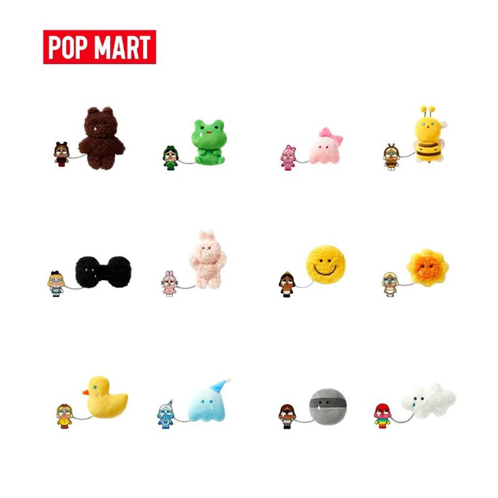 POP MART CRYBABY Crying Again Series - Plush Badge Blind Box SELECTED ...