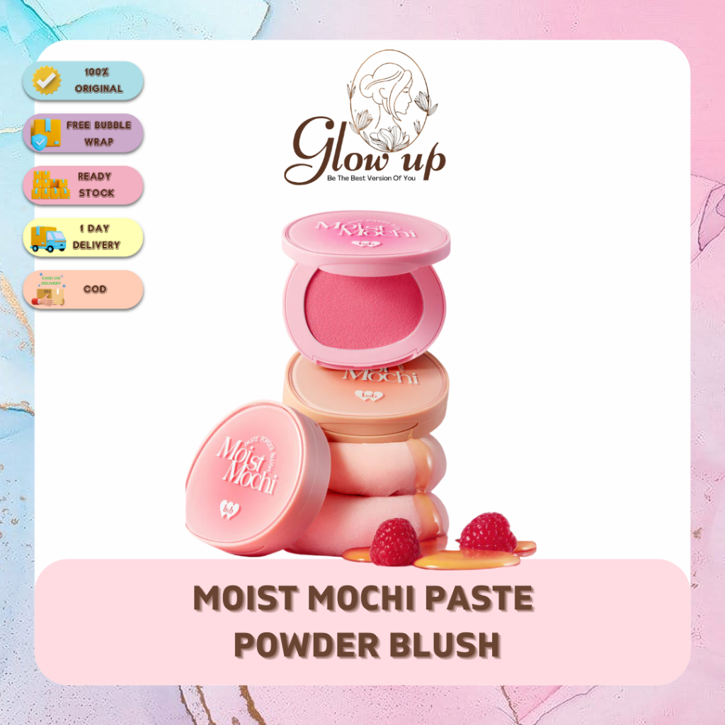 BNB Barenbliss Moist Mochi Paste Powder Blush / Mochi Powder Blush ...