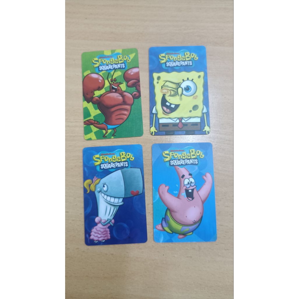 Spongebob Card Package and his friends (Timezone) | Shopee Malaysia
