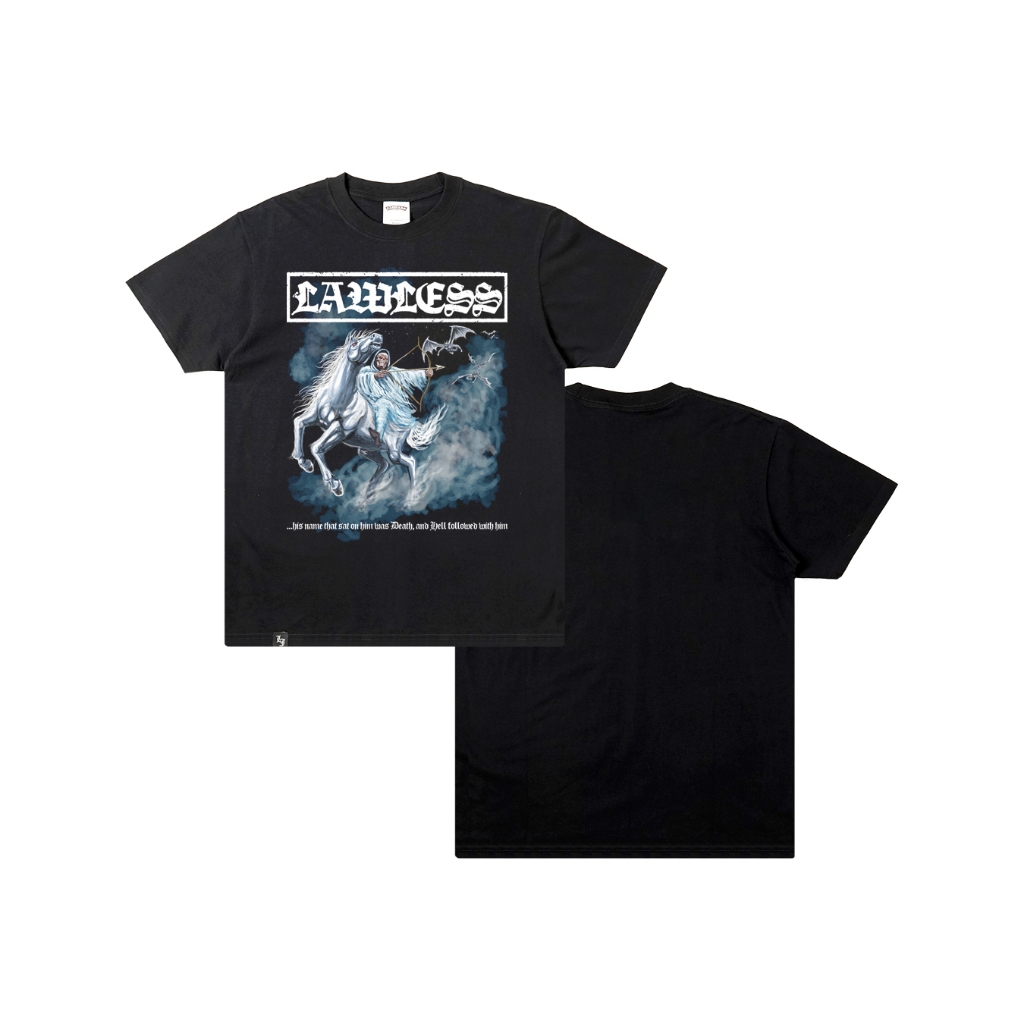 Official LAWLESS Band T Shirt - PALE RIDER Original | Shopee Malaysia