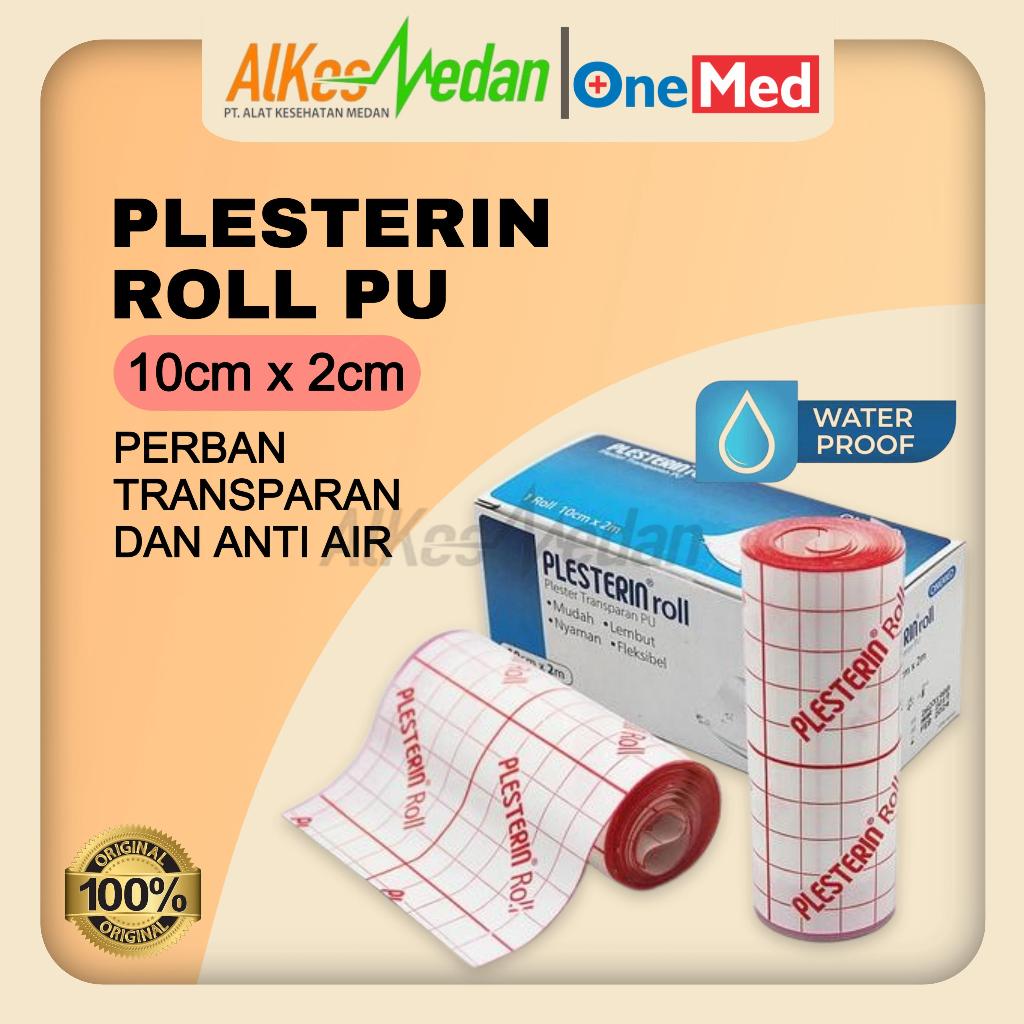 ONEMED WATERPROOF TRANSPARENT PERBAN ROLL PLASTERIN 10CM X 2M AND 5CM X ...